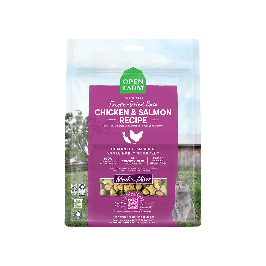 Open Farm Freeze Dried Raw Cat Food | Only Natural Pet