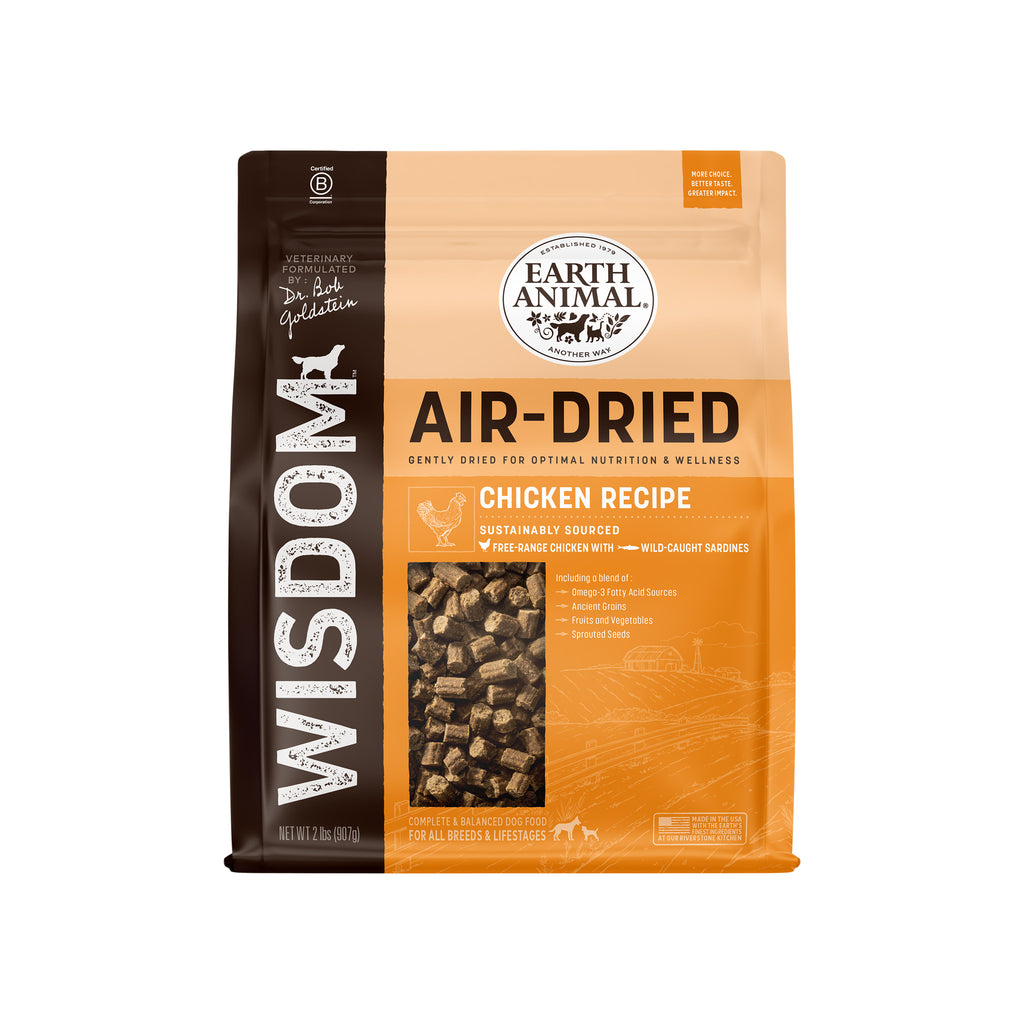 Earth Animal Wisdom Air-Dried Natural Dog Food | Only Natural Pet