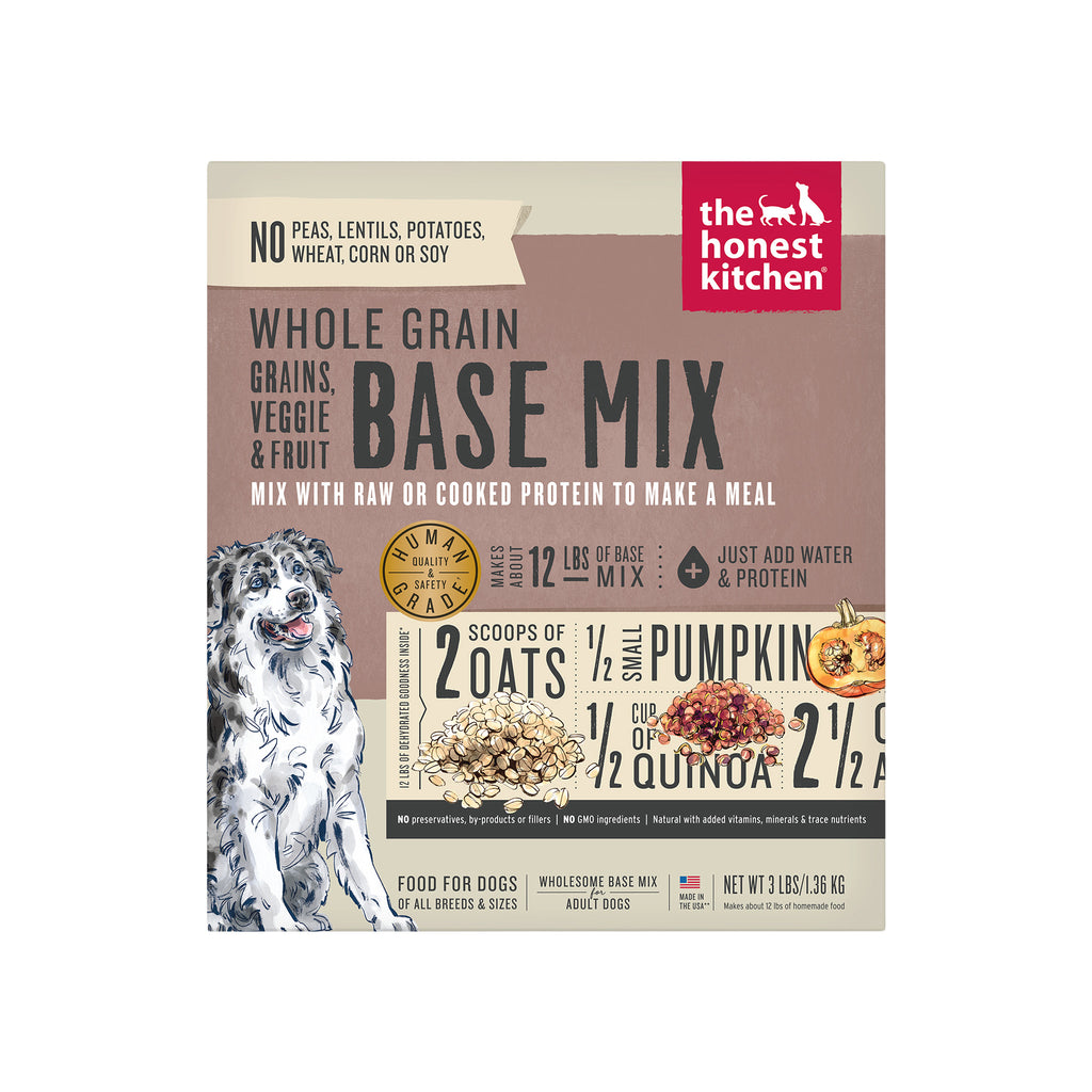 The Honest Kitchen Fruit & Veggie Base Mix Dog Food | Only Natural Pet