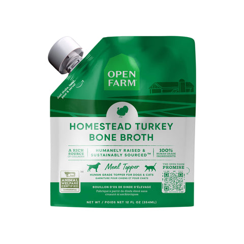 Open Farm Bone Broth for Dogs and Cats | Only Natural Pet
