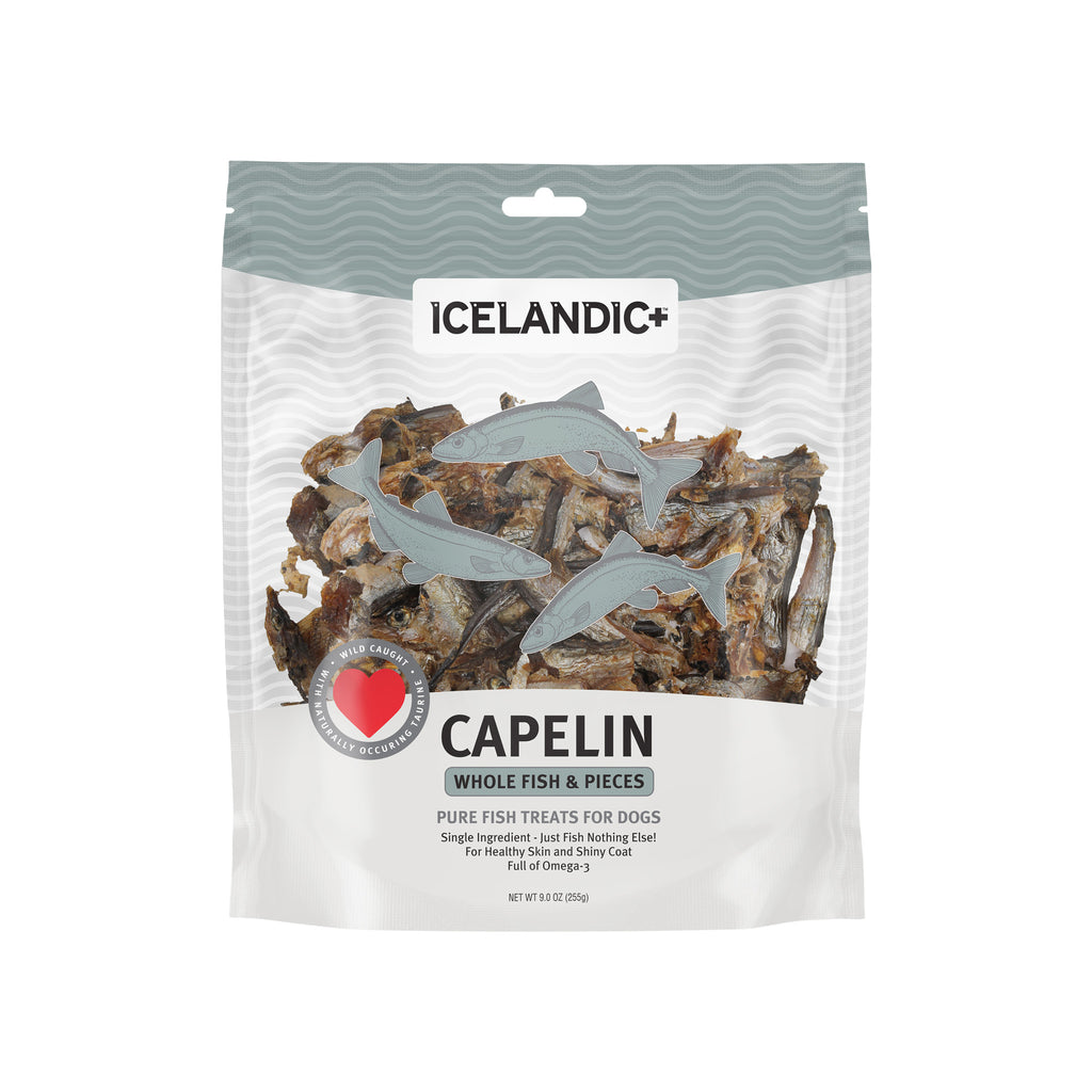 Icelandic+ Capelin Whole Fish & Pieces Dog Treats | Only Natural Pet
