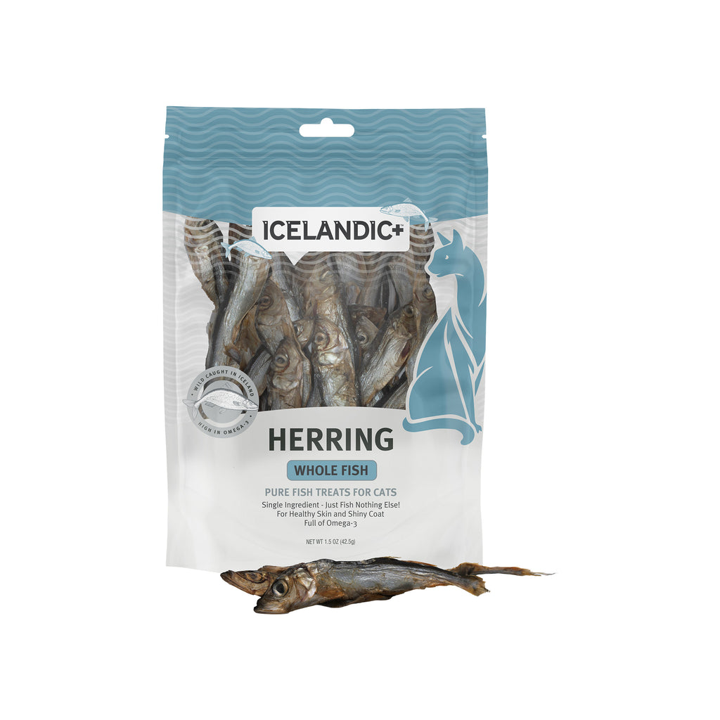 Icelandic+ Grain-Free Whole Fish Cat Treats | Only Natural Pet