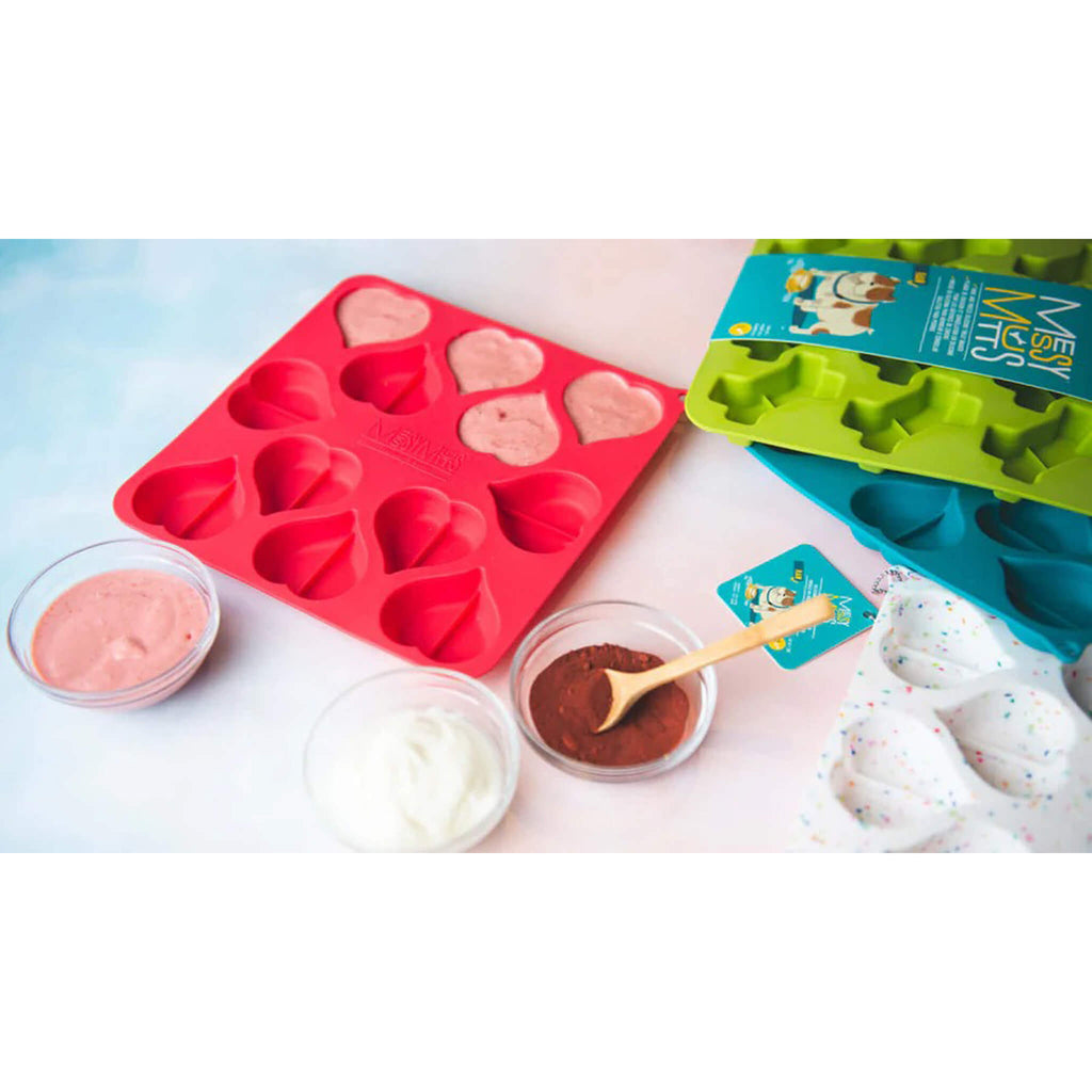 Messy Mutts Silicone Bake-and-Freeze Dog Treat Maker | Only Natural Pet