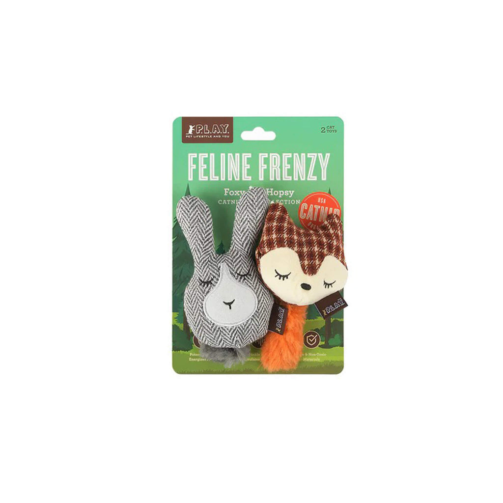 P.L.A.Y. Feline Frenzy Forest Friends Cat Toys | Only Natural Pet