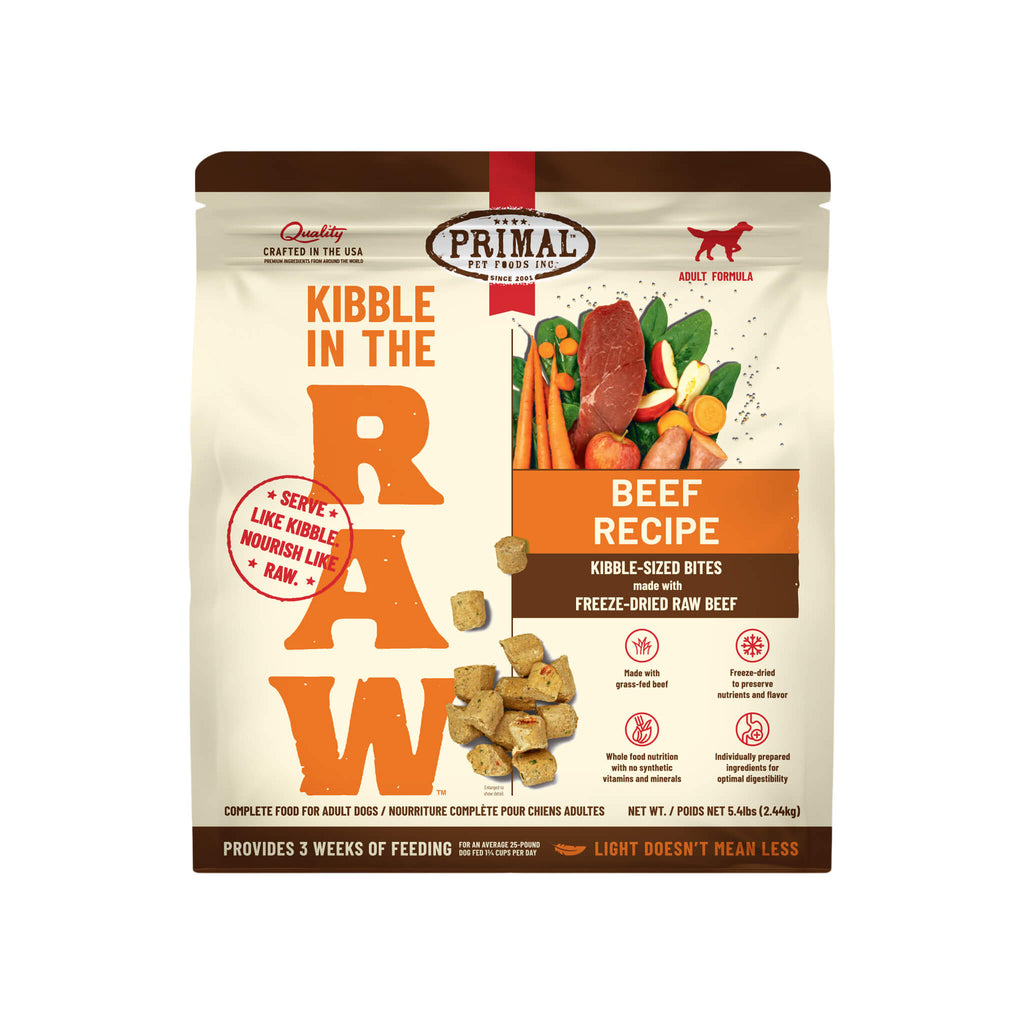 Primal Kibble in the Raw Dog Food | Only Natural Pet