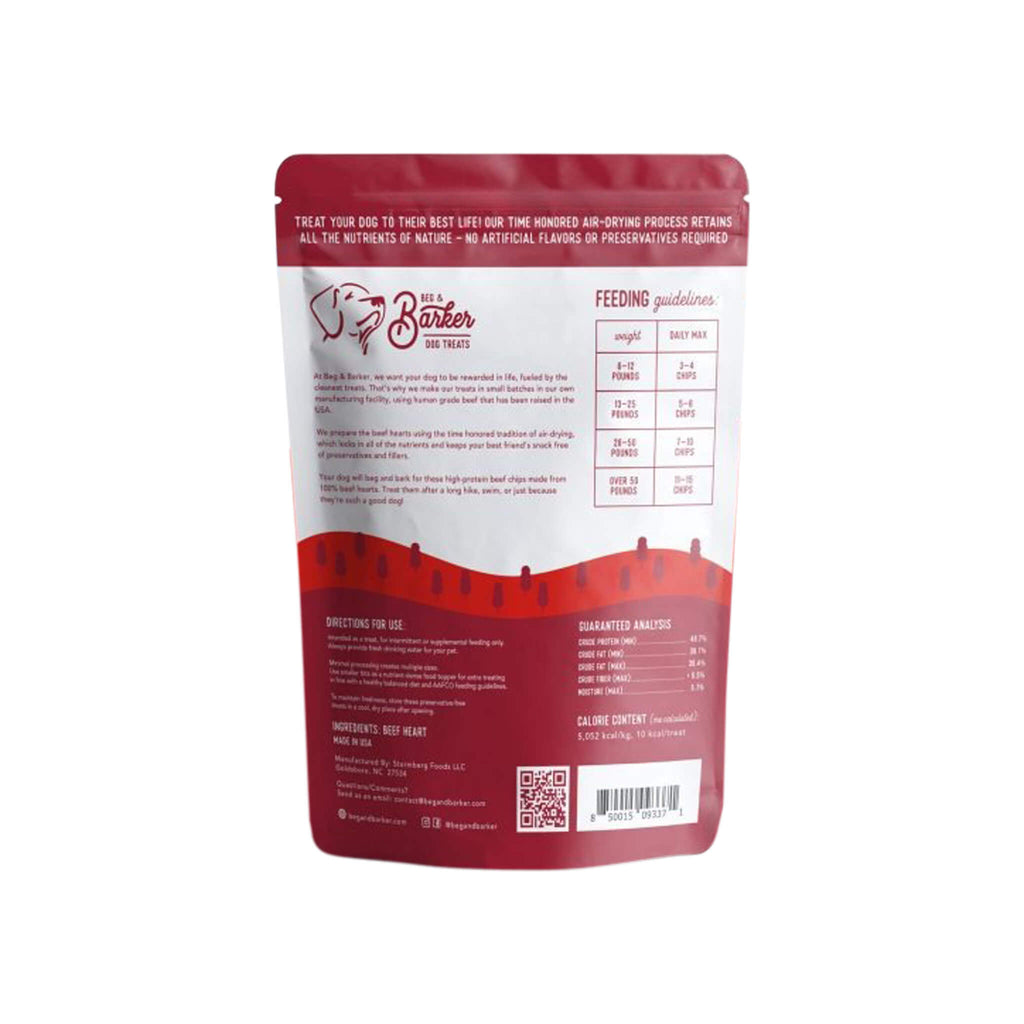 Beg & Barker Chips Single Ingredient Dog Treats | Only Natural Pet