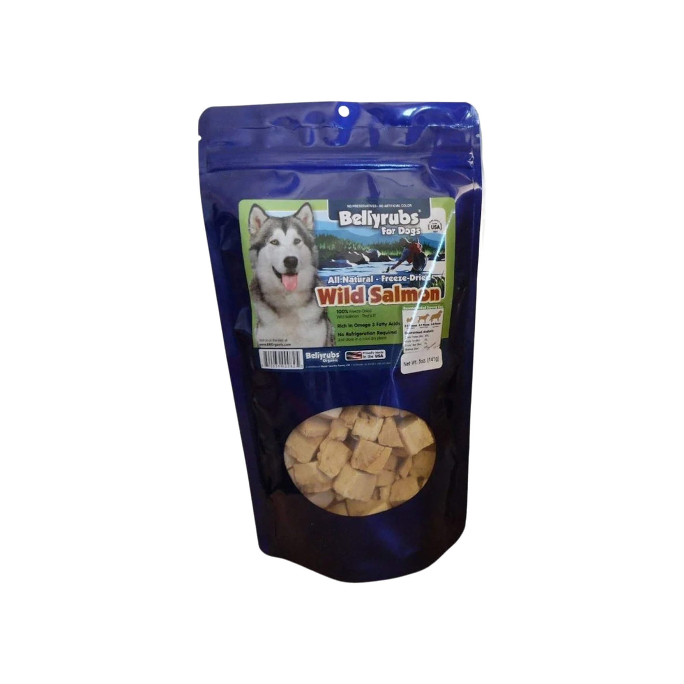 Bellyrubs Freeze Dried Wild Salmon Dog Treats | Only Natural Pet