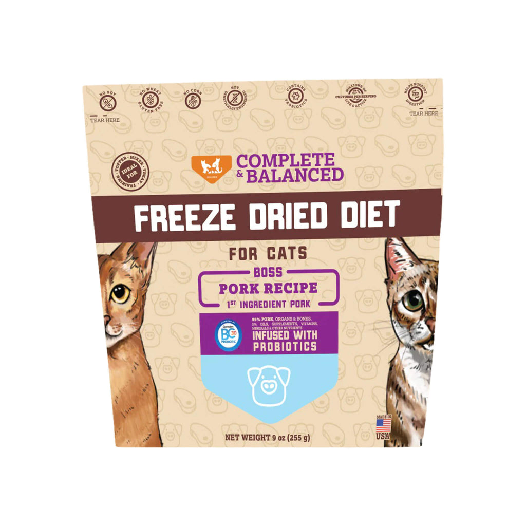 Boss Cat Freeze Dried Cat Food with Probiotics | Only Natural Pet