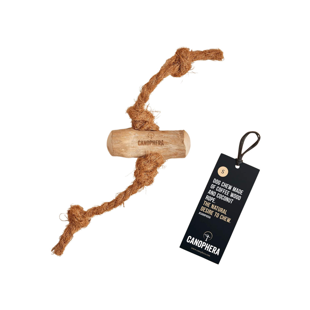 Canophera Coffee Wood & Coco Rope Dog Chews | Only Natural Pet