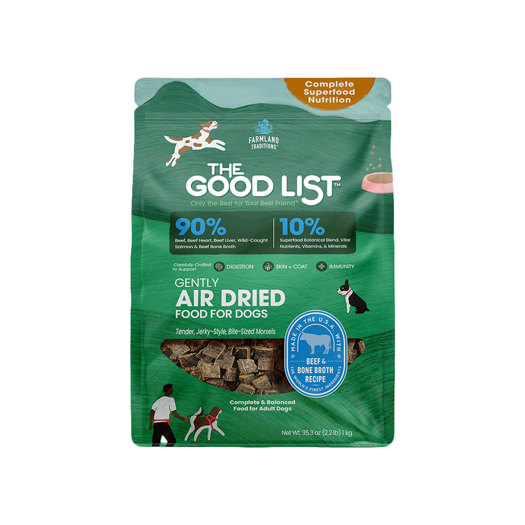 Farmland Traditions The Good List Gently Air Dried Food For Dogs | Only ...