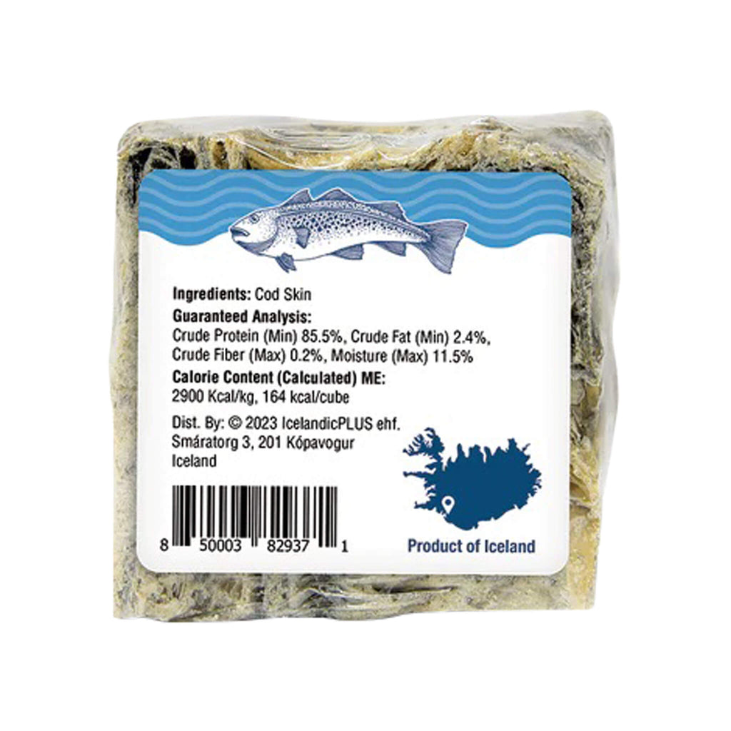Icelandic+ Large Cod Skin Cube Dog Treats | Only Natural Pet