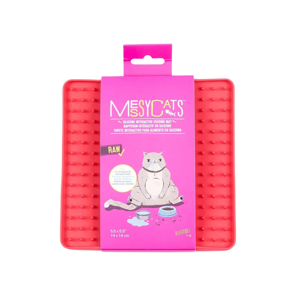 Messy Mutts Reversible Interactive Cat Lick Mat | Only Natural Pet