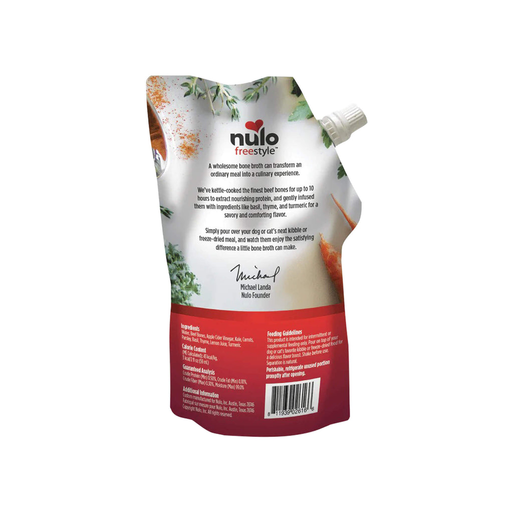 Nulo Freestyle Bone Broth for Cats & Dogs | Only Natural Pet