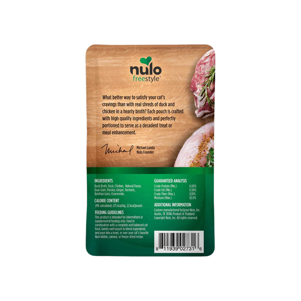 Nulo FreeStyle Chunky Broths Wet Cat Food Topper | Only Natural Pet