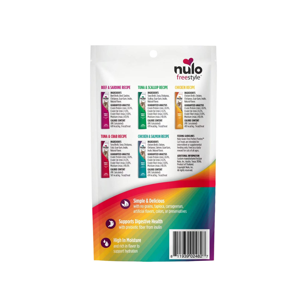 Nulo Perfect Puree Cat Treat Variety Pack | Only Natural Pet