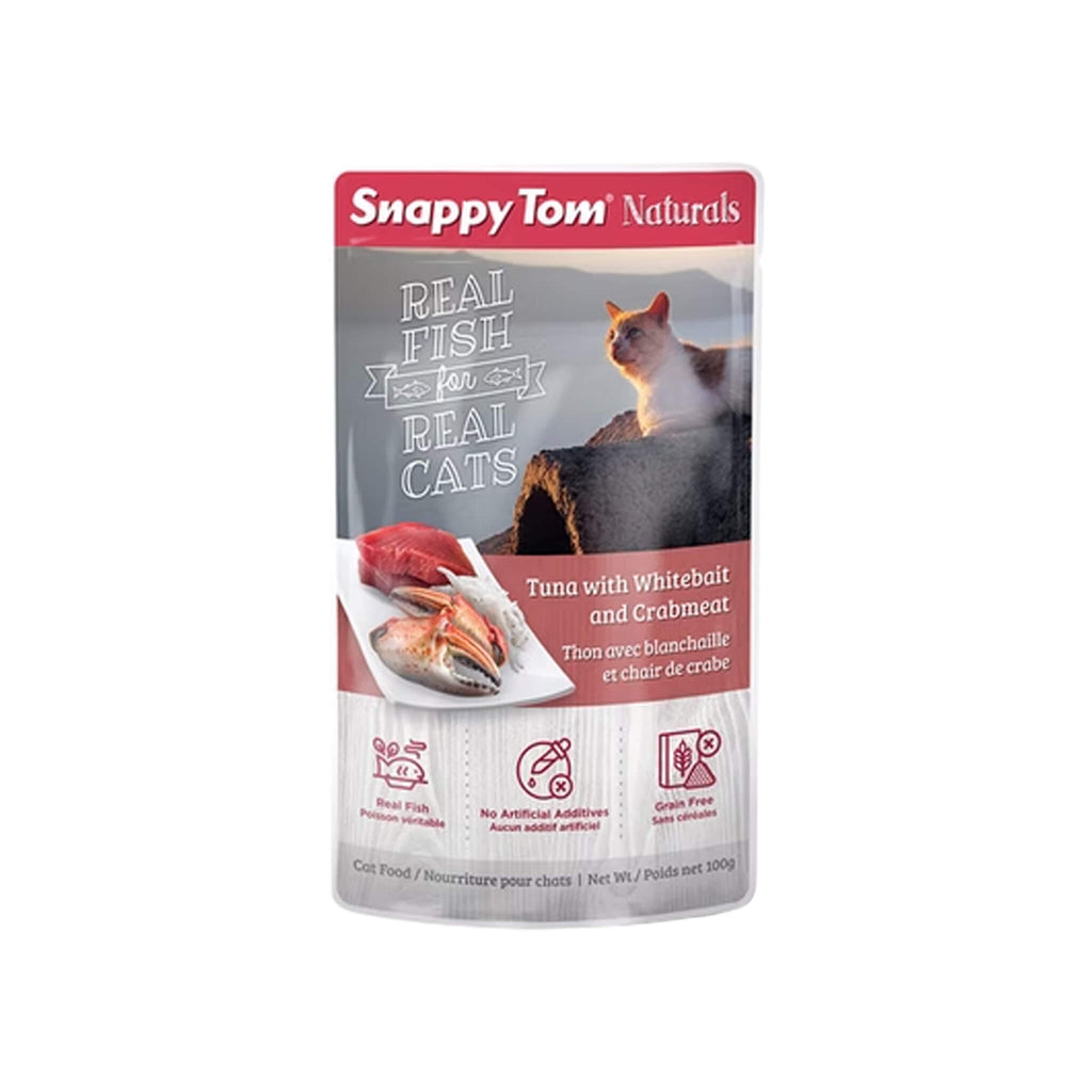 Snappy Tom Naturals Grain Free Wet Cat Stew Pouches | Only Natural Pet