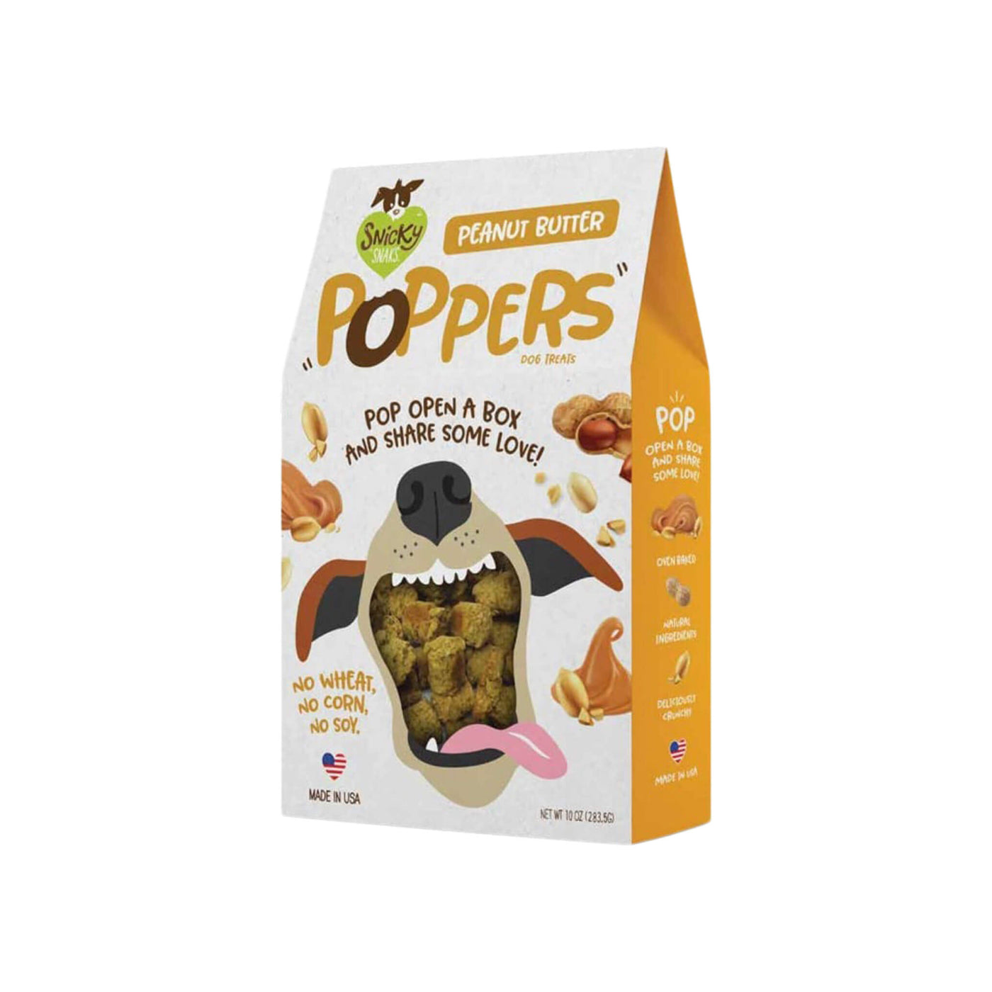 Snicky Snaks Poppers Crunchy Dog Treats | Only Natural Pet