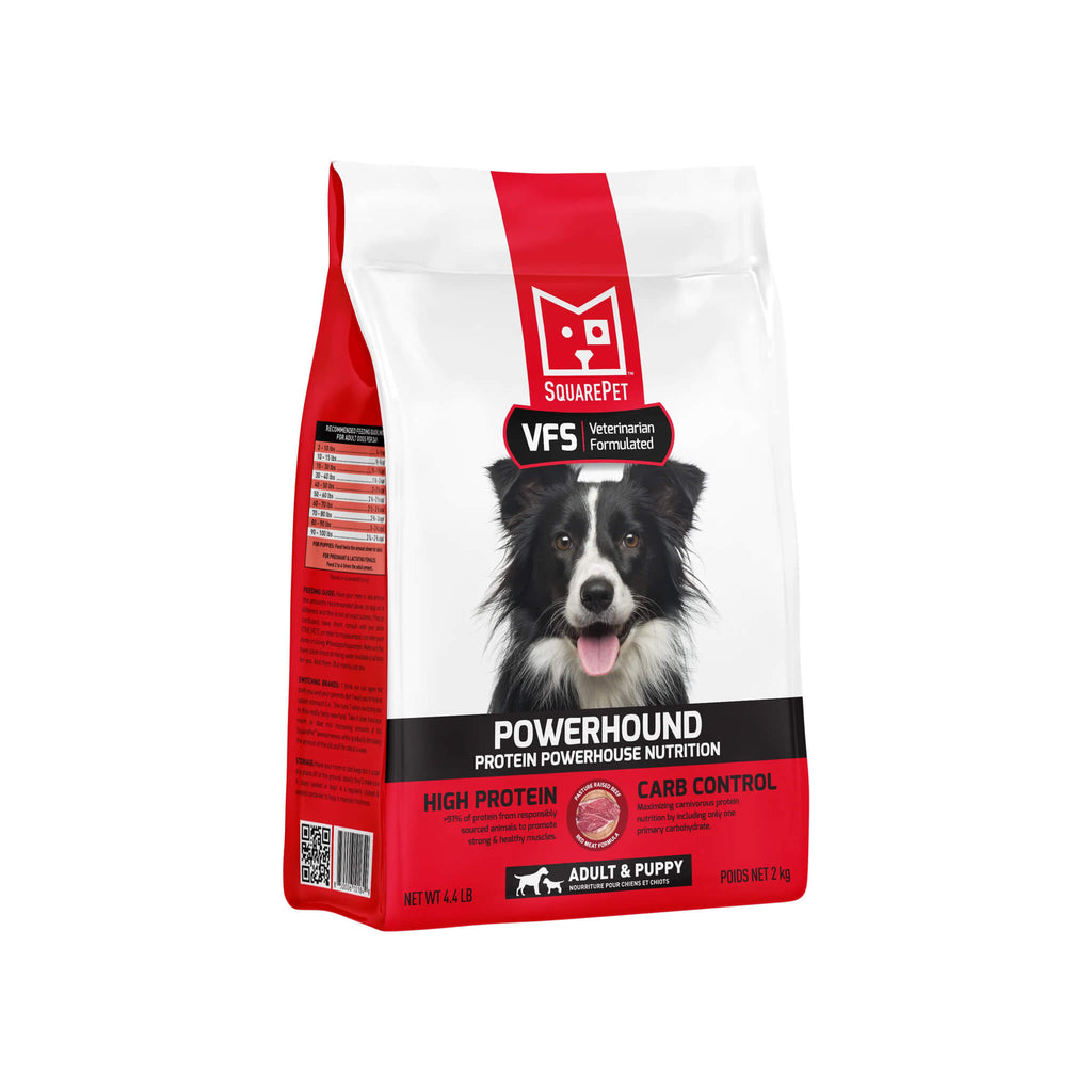 Square Pet VFS Powerhound High Protein Dry Dog Food | Only Natural Pet