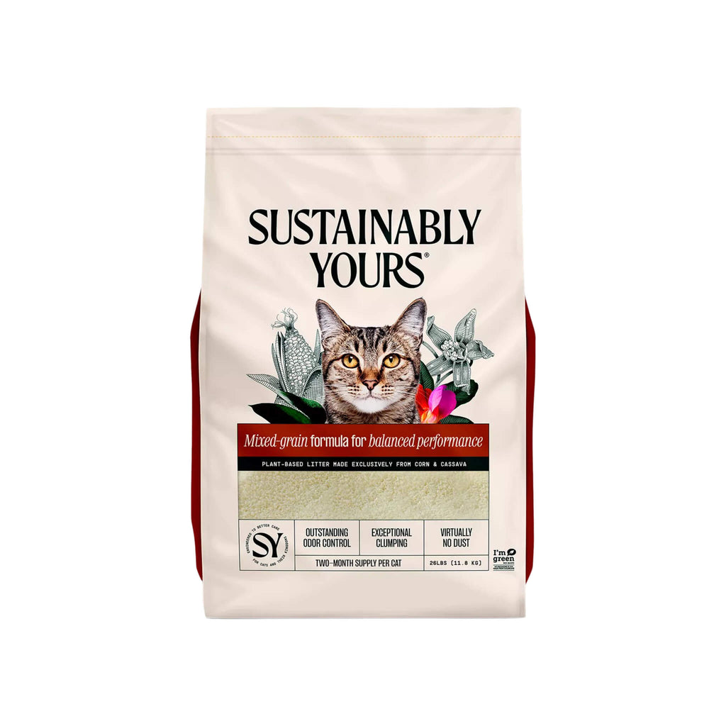 Sustainably Yours Corn & Casava Clumping Cat Litter | Only Natural Pet