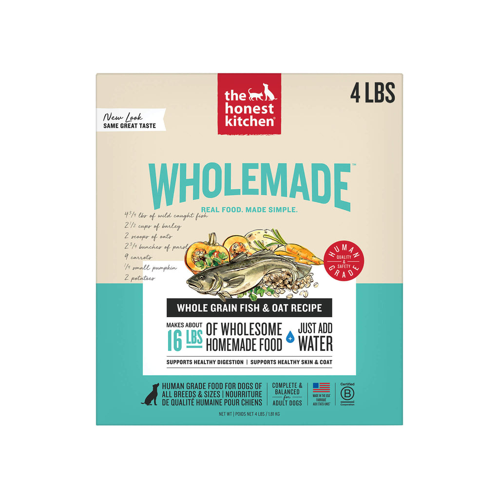 The Honest Kitchen Wholemade Whole Grain Fish Dehydrated Dog Food ...