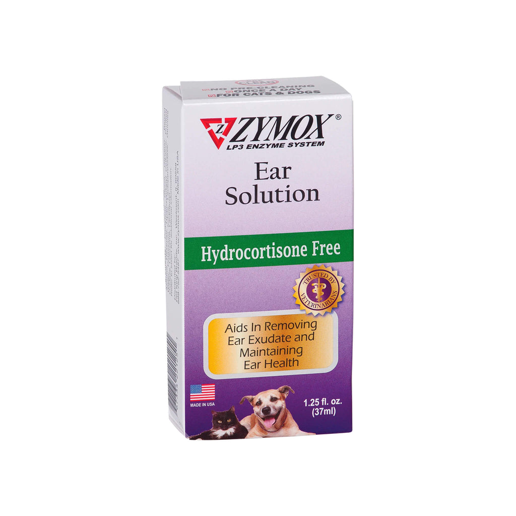 Zymox Enzymatic Ear Solution for Dogs & Cats | Only Natural Pet