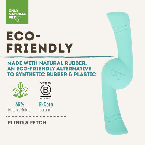 Natural Rubber Fetch & Tug Toys | Only Natural Pet