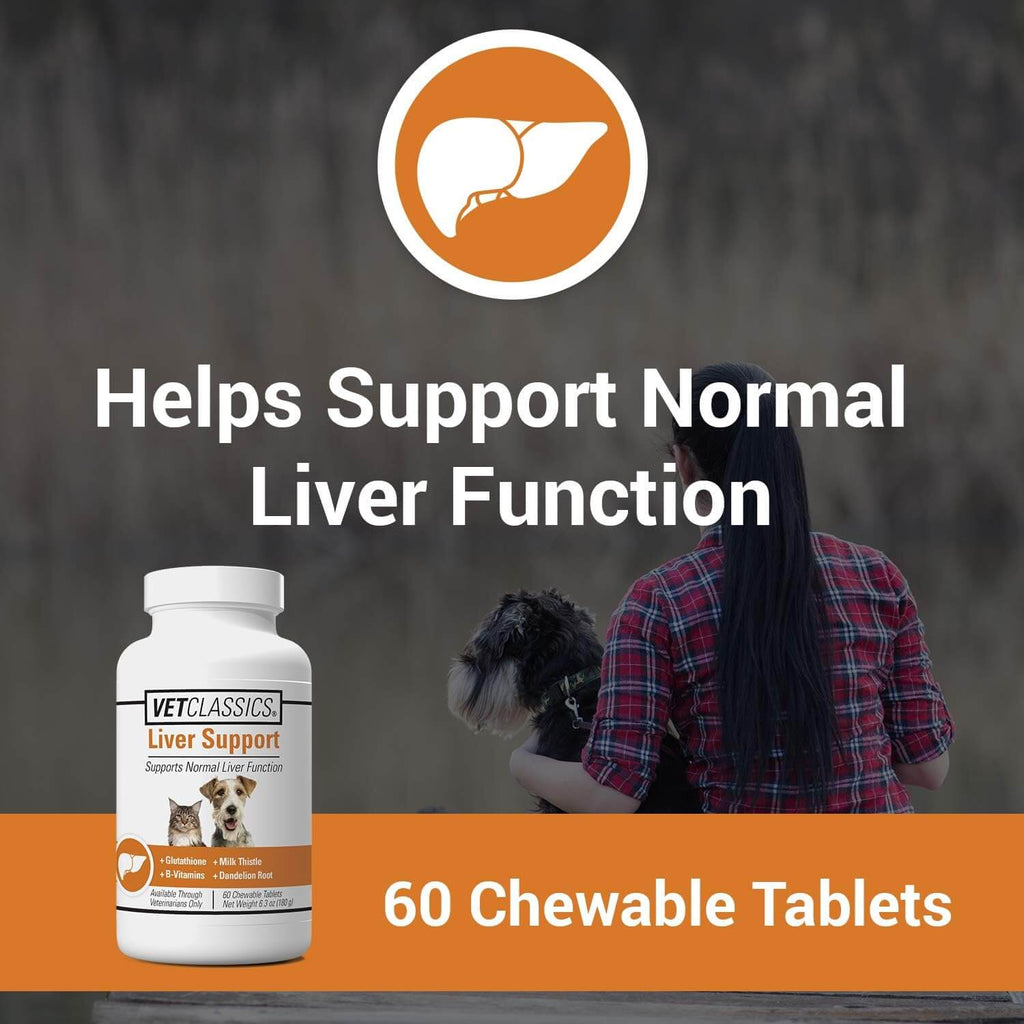 VetClassics Liver Support Cat and Dog Supplement | Only Natural Pet