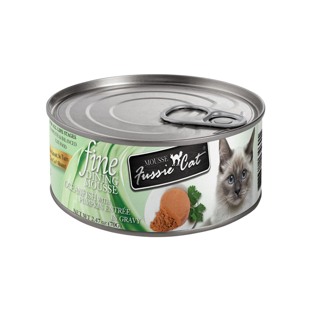 Fussie Cat Fine Dining Mousse Wet Cat Food With Pumpkin – Only Natural Pet