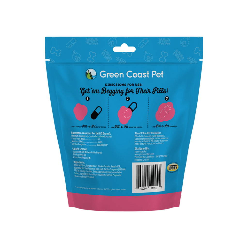 Green Coast Pet Pill-a-Pet Bacon Flavored Pill Wrap Putty with ...