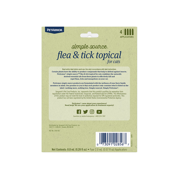 Essential Oils for Fleas and Ticks on Cats | Only Natural Pet