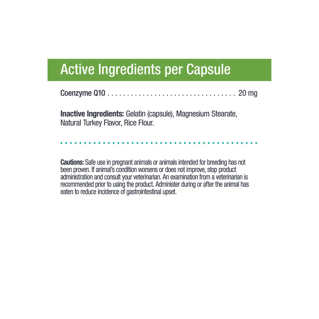 Only Natural Pet Ubiquinone CoQ10 Supplement for Dogs & Cats | Only ...