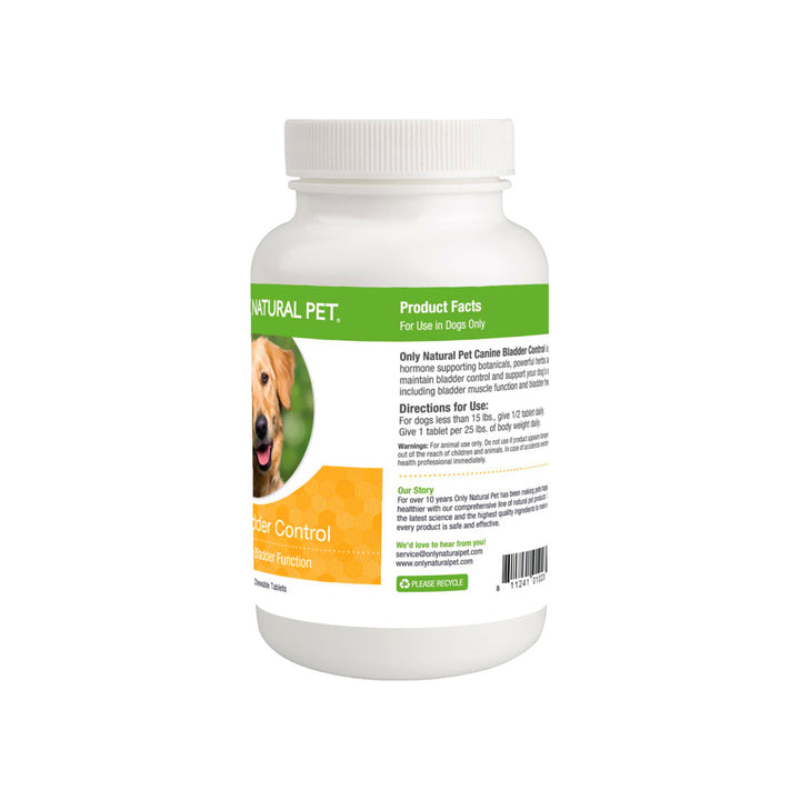 Canine Bladder Control for Dogs | Only Natural Pet