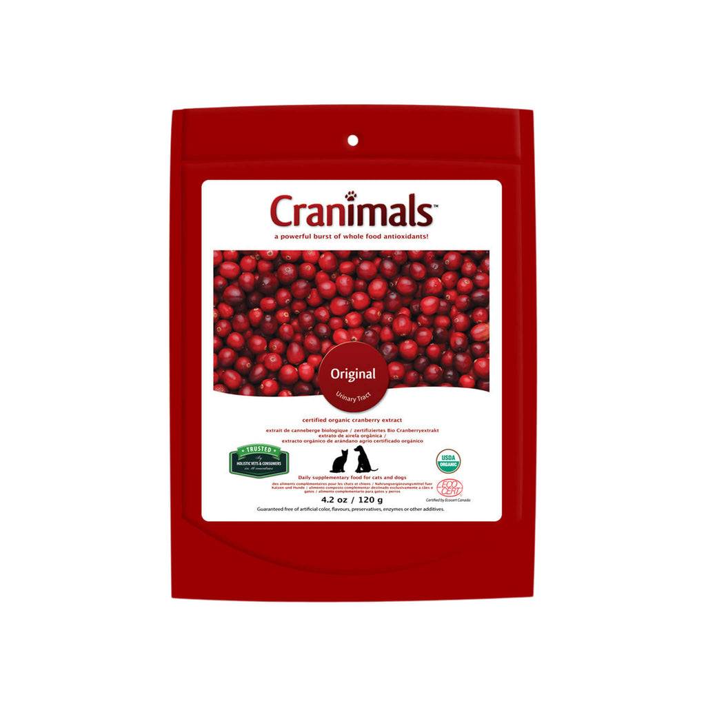 Cranimals Original Urinary Tract Organic Cranberry Extract Supplement ...