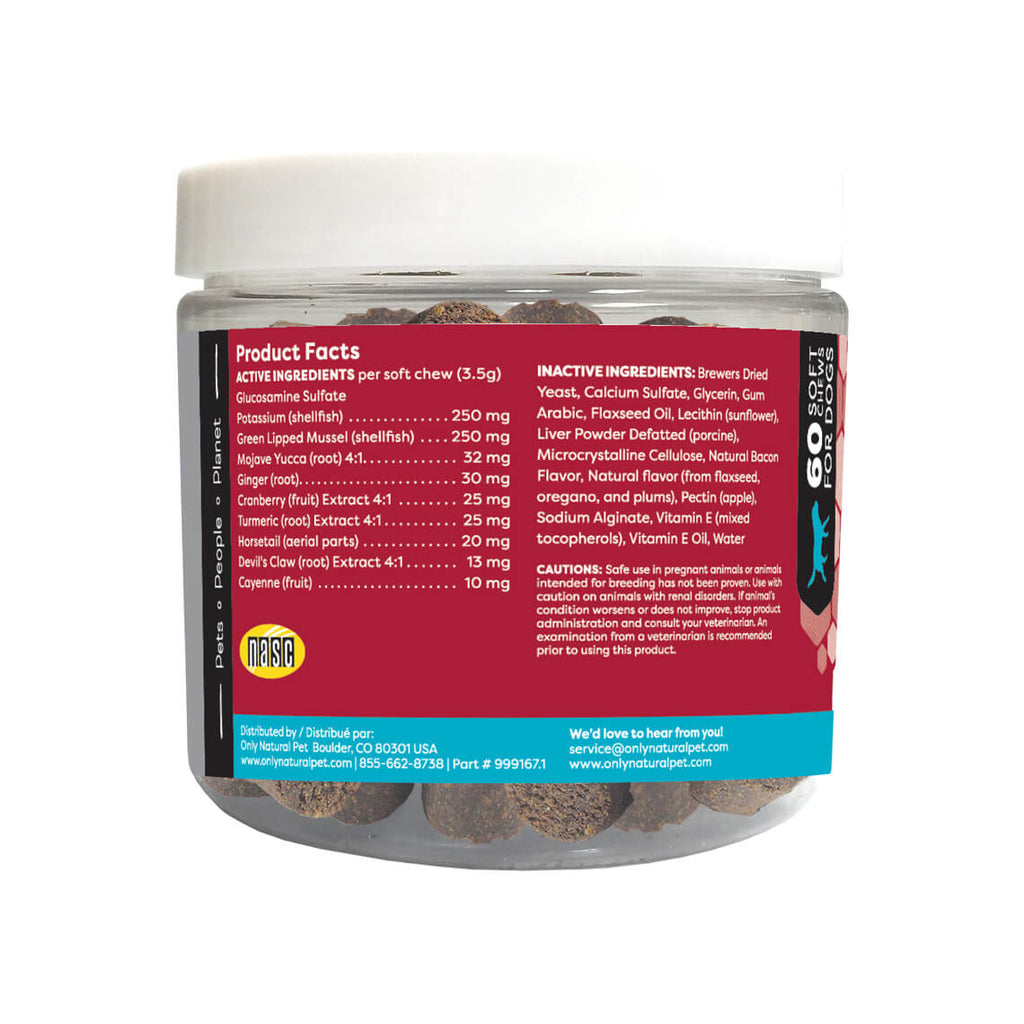 Easy Strider Hip and Joint Dog Supplement | Only Natural Pet