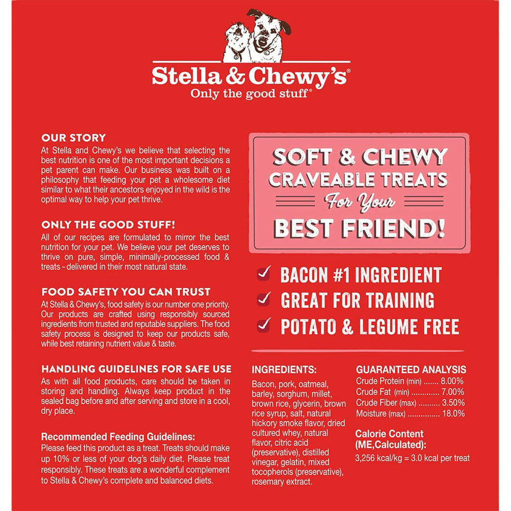 Stella & Chewy's Crav'n Bac'n Bites Dog Treats | Only Natural Pet
