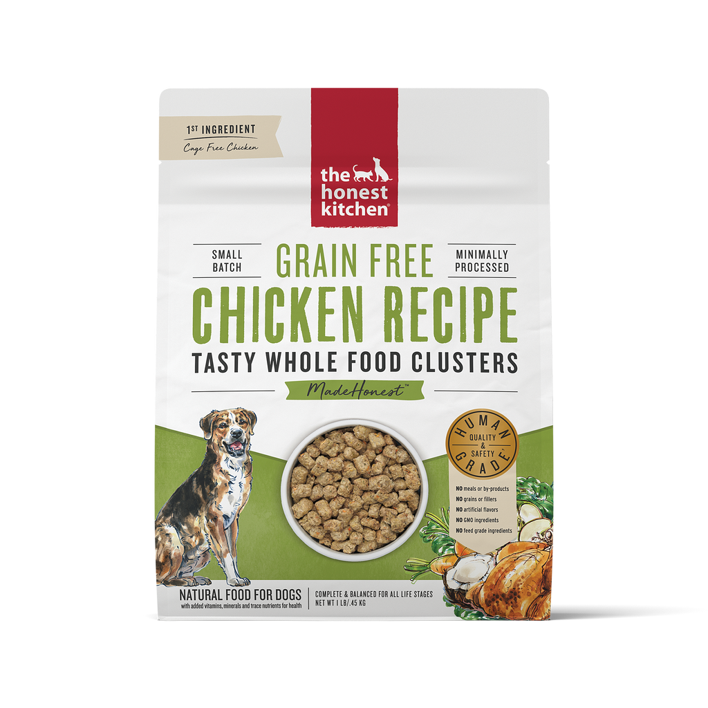 Honest Kitchen's Whole Food Grain-Free Clusters Dry Dog Food | Only ...