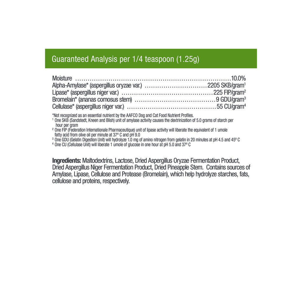 Digestive Enzymes for Dogs & Cats | Only Natural Pet